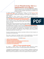 Matriz ILUO | PDF | Lean Manufacturing | Economias