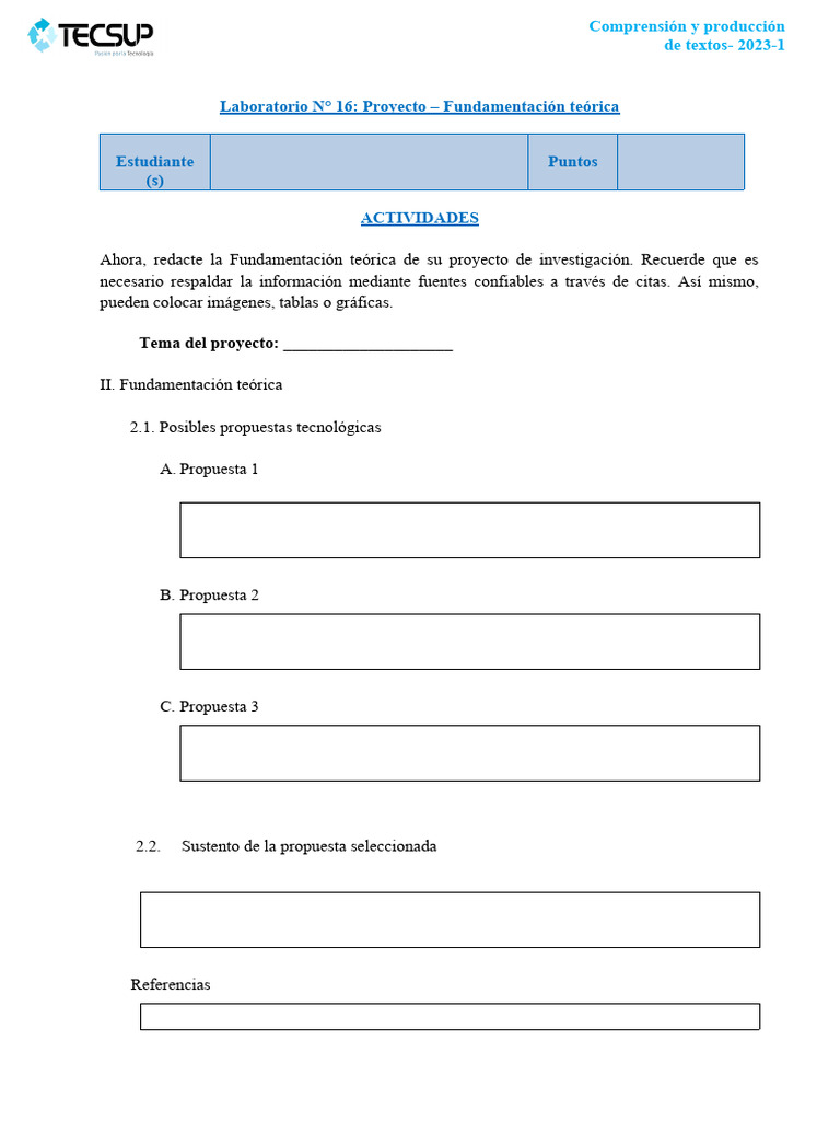 l16 Fundamentación Teórica 1 | PDF