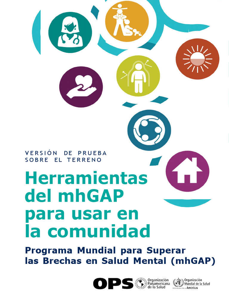 Manual - Herramientas Del MhGAP para Usar en La Comunidad | PDF | Salud ...