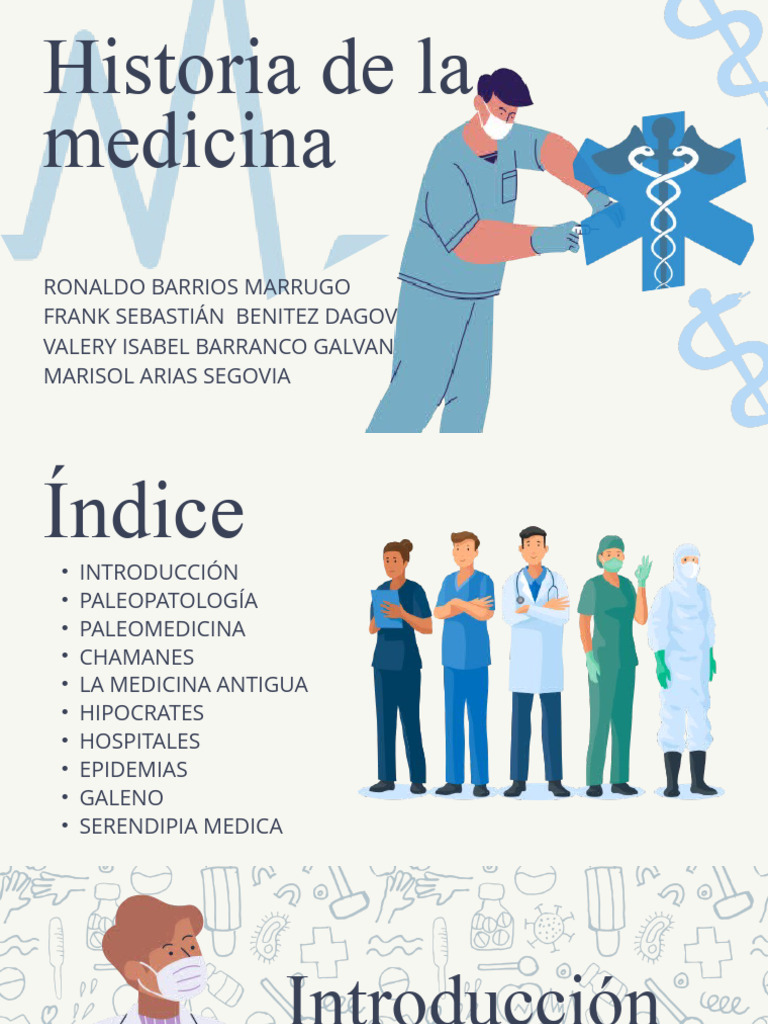 Historia de La Medicina | PDF | Medicina | Cuidado de la salud