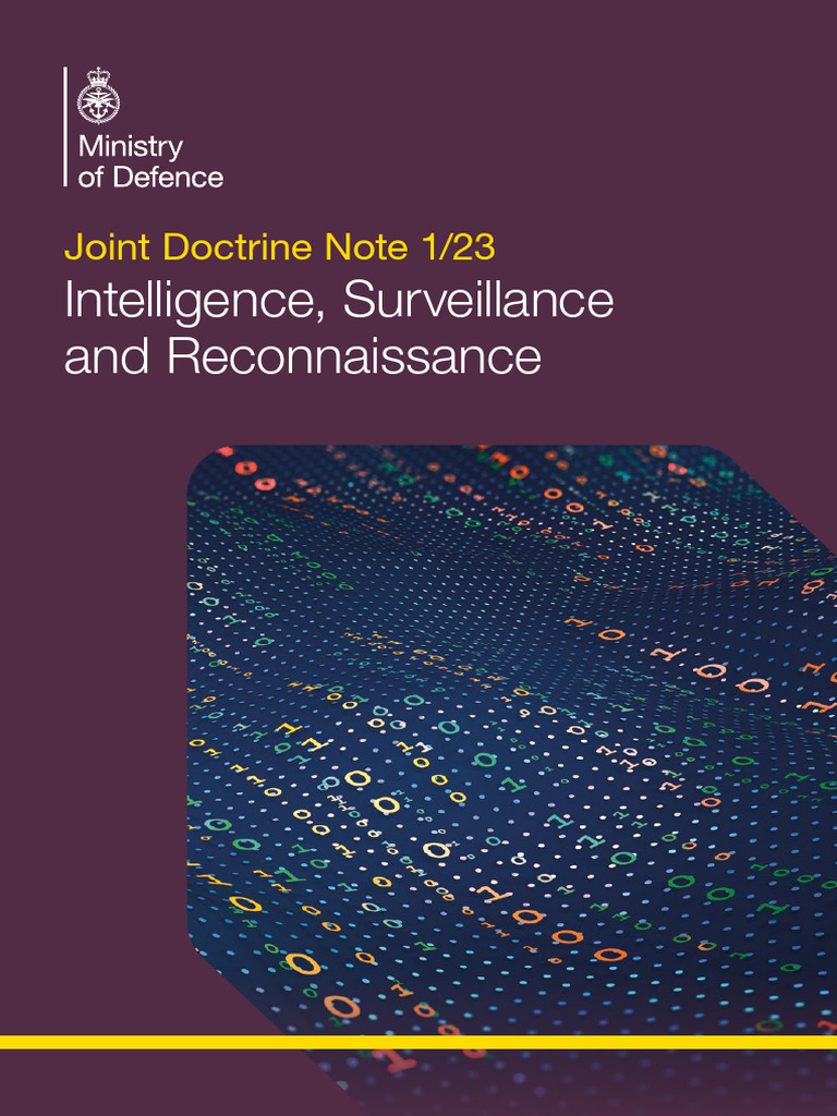 JDN 1 23 ISR Web | Download Free PDF | Intelligence, Surveillance ...