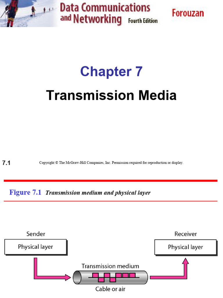 Ch07 Transmission Media | PDF | Transmission Medium | Computer Engineering