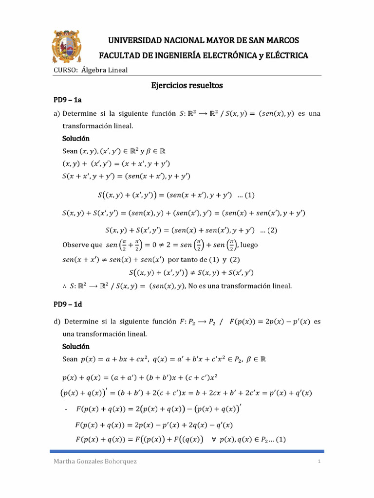Ejercicio Resueltos - PD9 | PDF