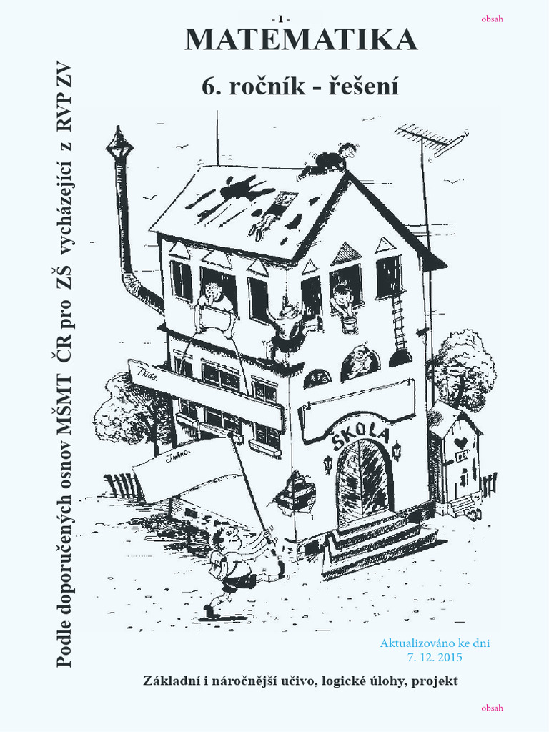 Matika 6 Řešení | PDF