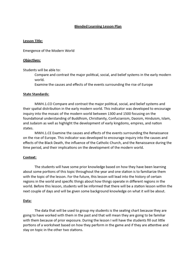 Unit 5 Mastery | PDF | Knowledge | Lesson Plan