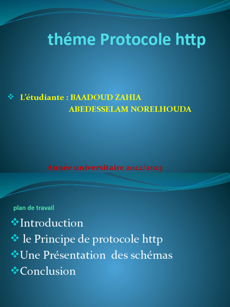 Comprendre le Protocole HTTP | PDF | Client–serveur | Internet