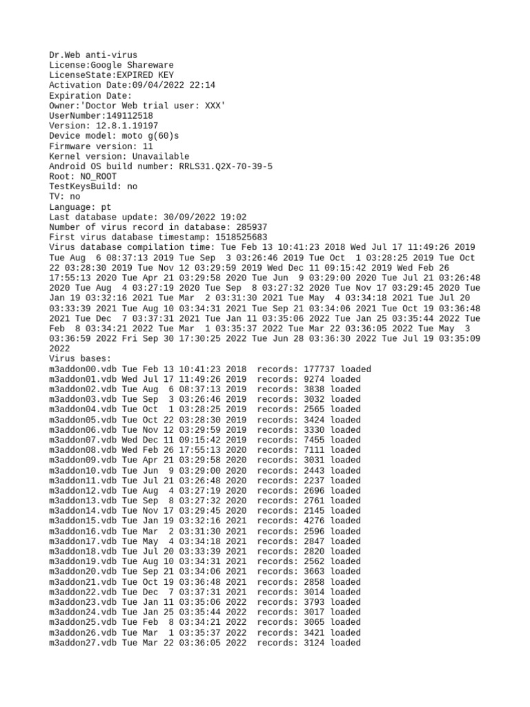 DrWeb Crash | Download Free PDF | Android (Operating System) | Java (Programming Language)