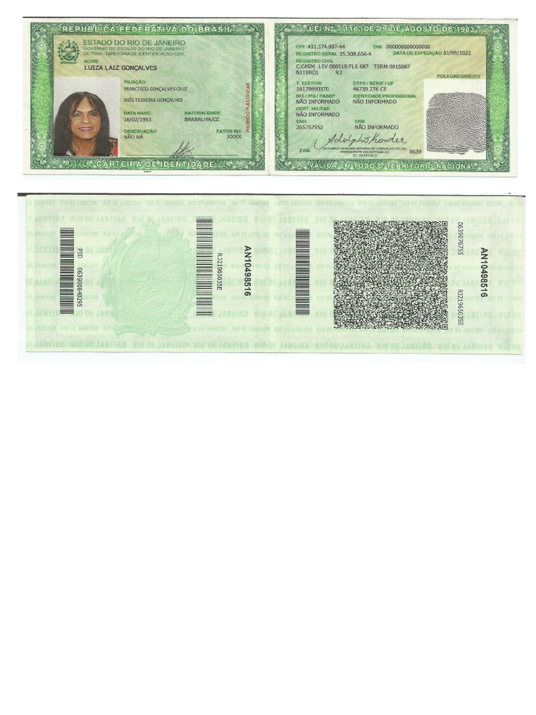 Identidade Nova Luiza Laíz | PDF