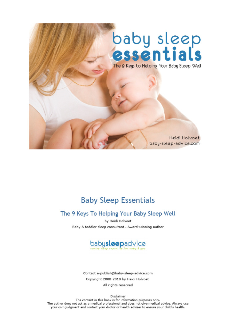 Baby Sleep Essentials | PDF | Sleep | Drink