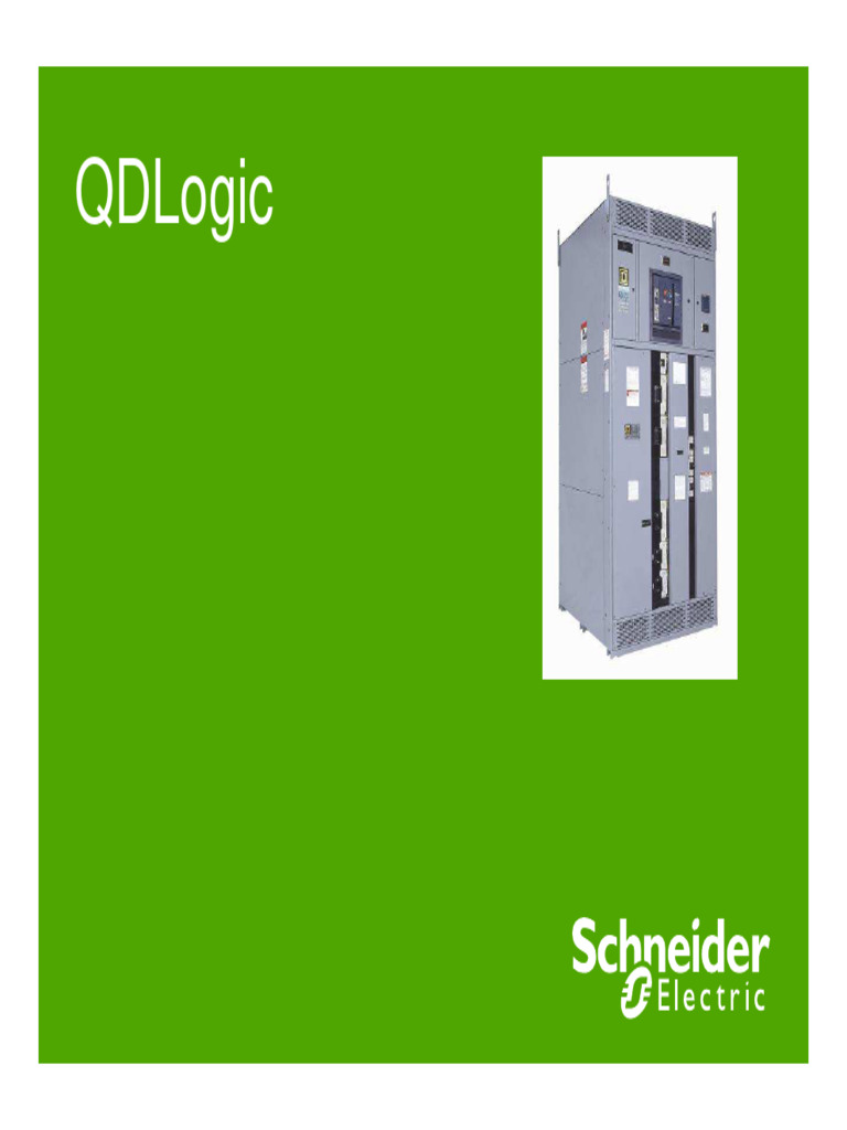 Tableros QDLogic de Schneider Electric | PDF | Hardware de la computadora | Electricidad