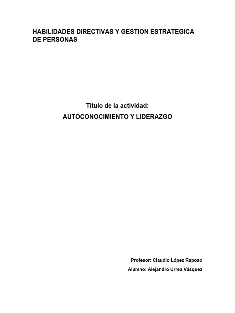 Gestion Personas TU2 | PDF | Comunicación | Conocimiento
