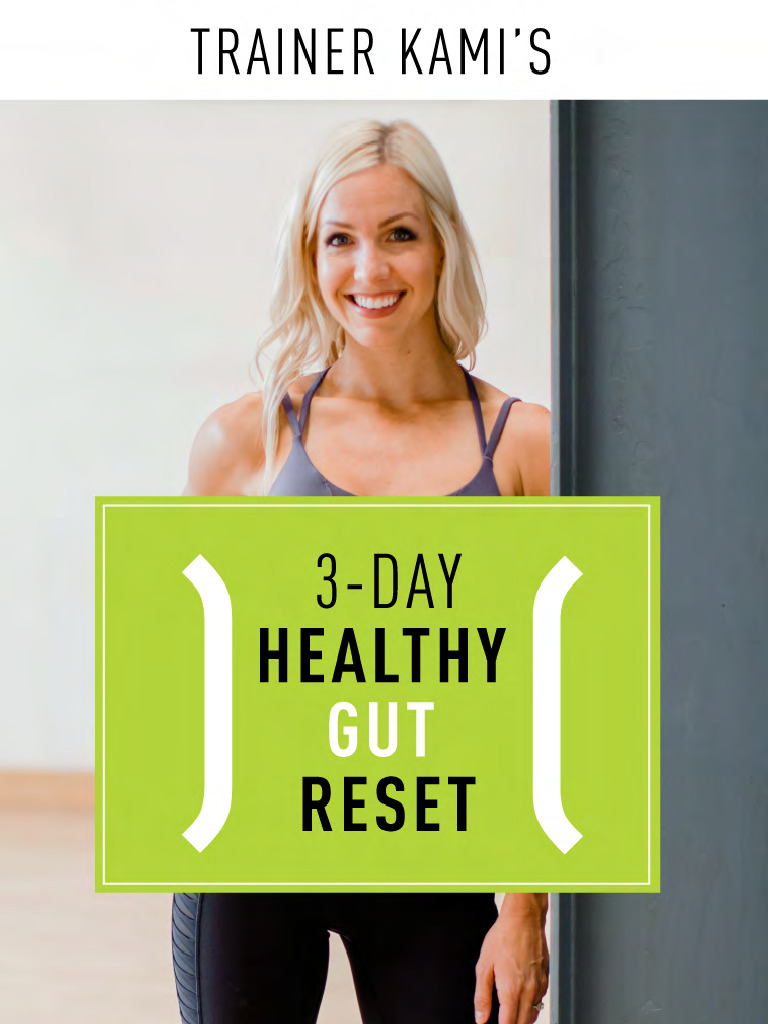 Ideal Shape Healthy Gut Reset e Book | PDF | Probiotic | Salad