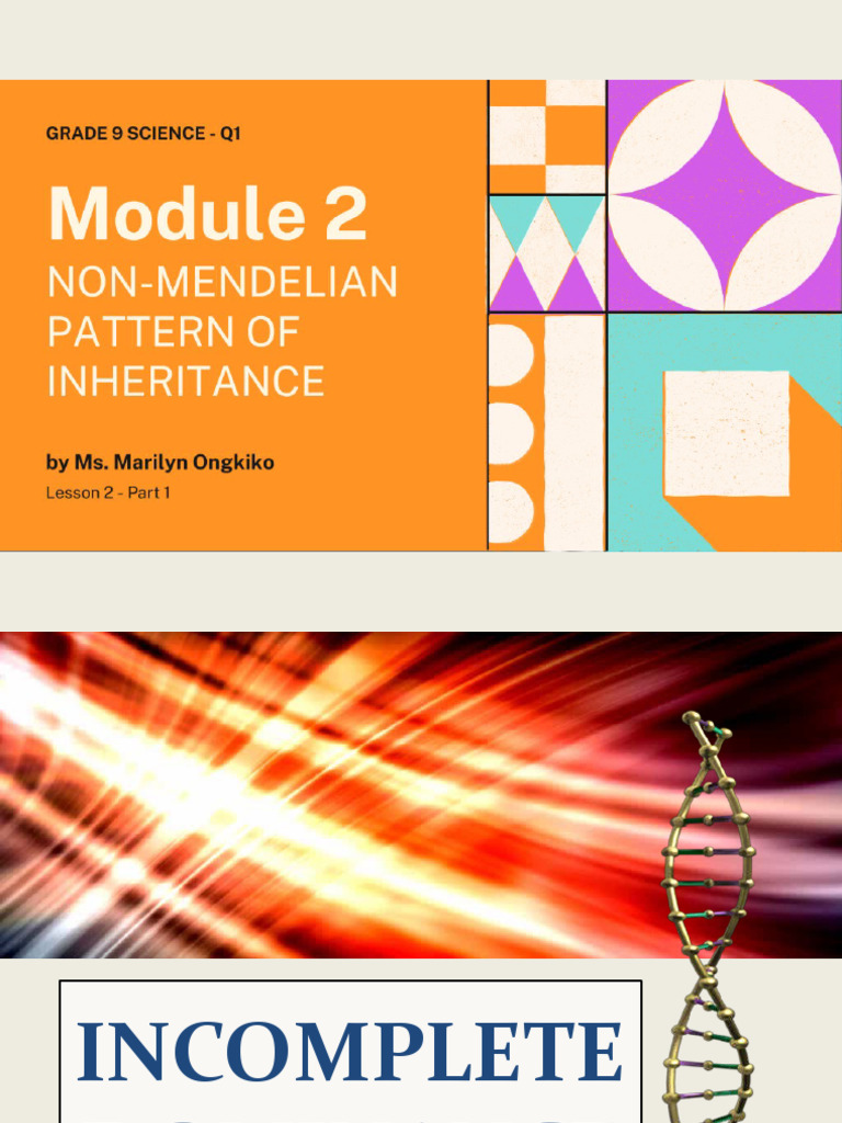 Incomplete Dominance and Codominance | PDF | Dominance (Genetics) | Genotype