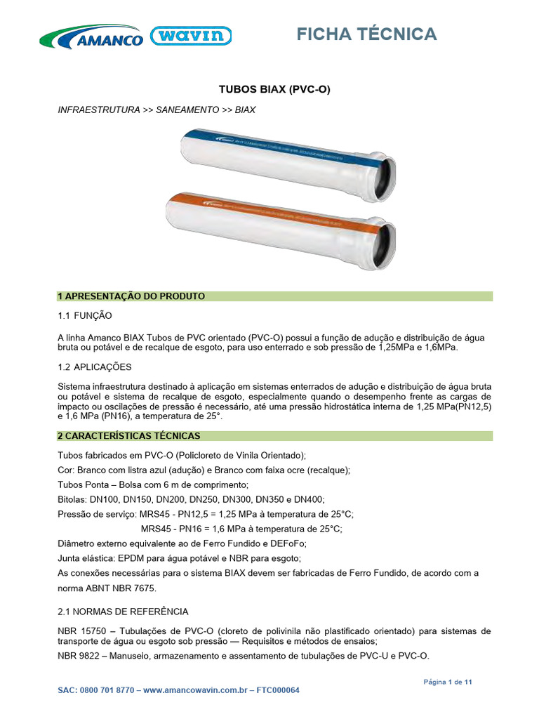 PVC Biax | Download grátis PDF | Cloreto de polivinila (PVC) | Solo
