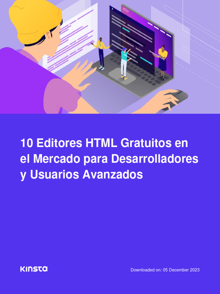 Editores HTML Gratuitos | PDF | HTML | Red mundial