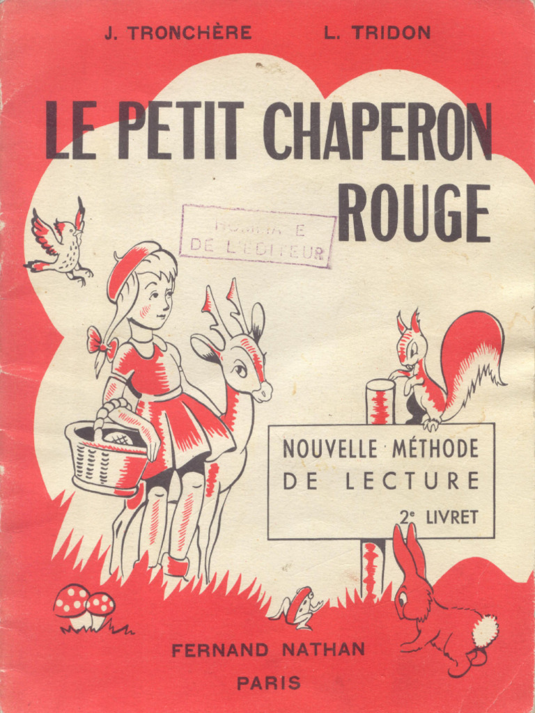 Petit Chaperon Rouge Methode de Lecture | PDF