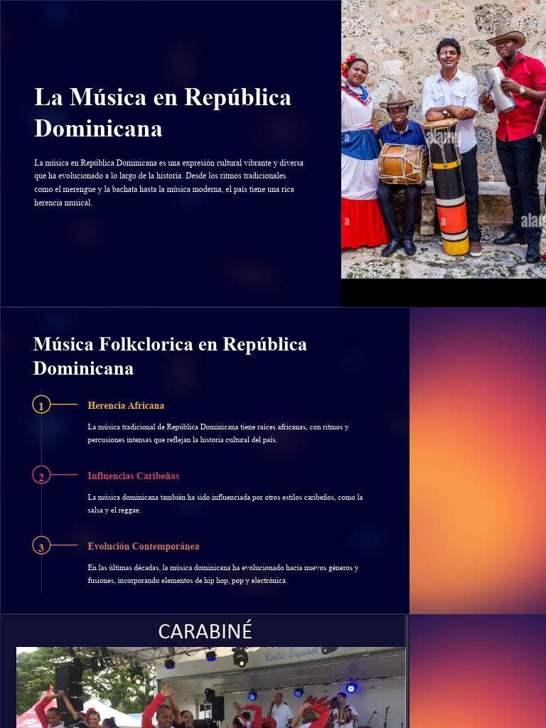 La Musica en Republica Dominicana | PDF | República Dominicana | Musica ...