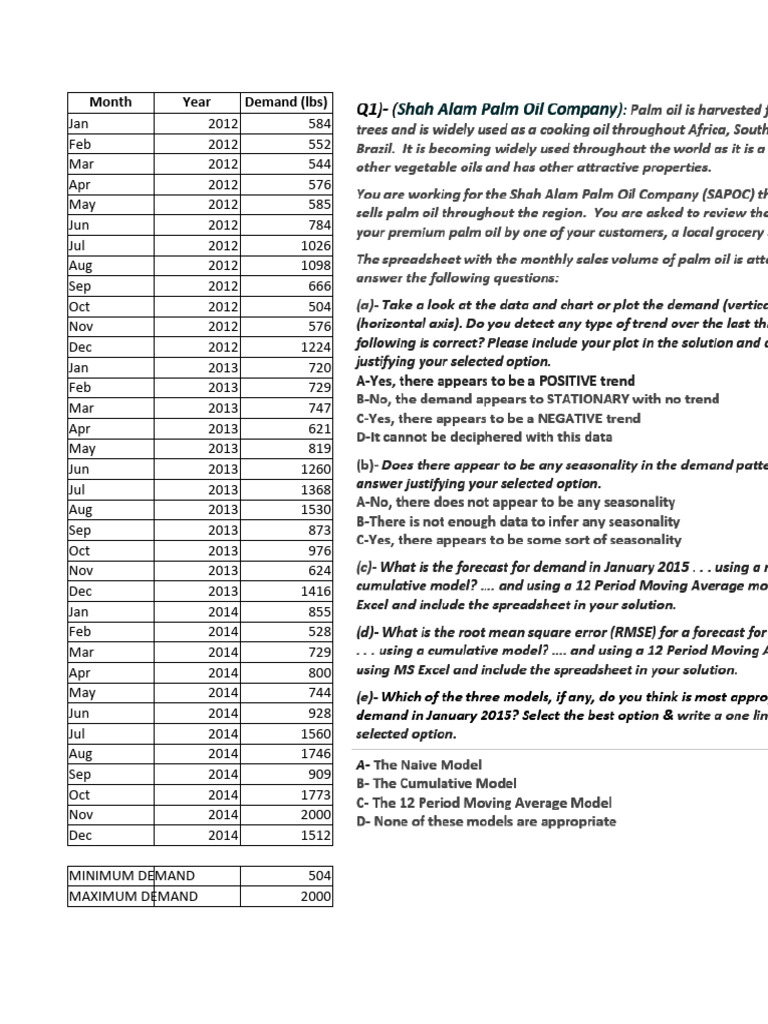 Opm Assignment#1 | PDF | Coefficient Of Determination | Errors And Residuals