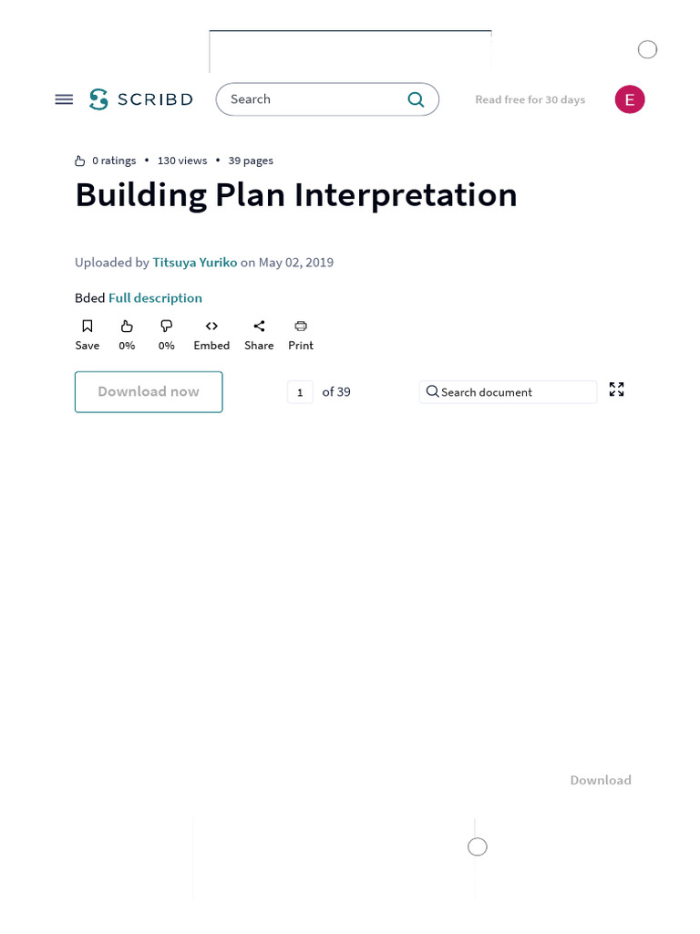 Building Plan Interpretation - PDF - Perspective (Graphical ... Building Plan Interpretation - PDF - Perspective (Graphical ...