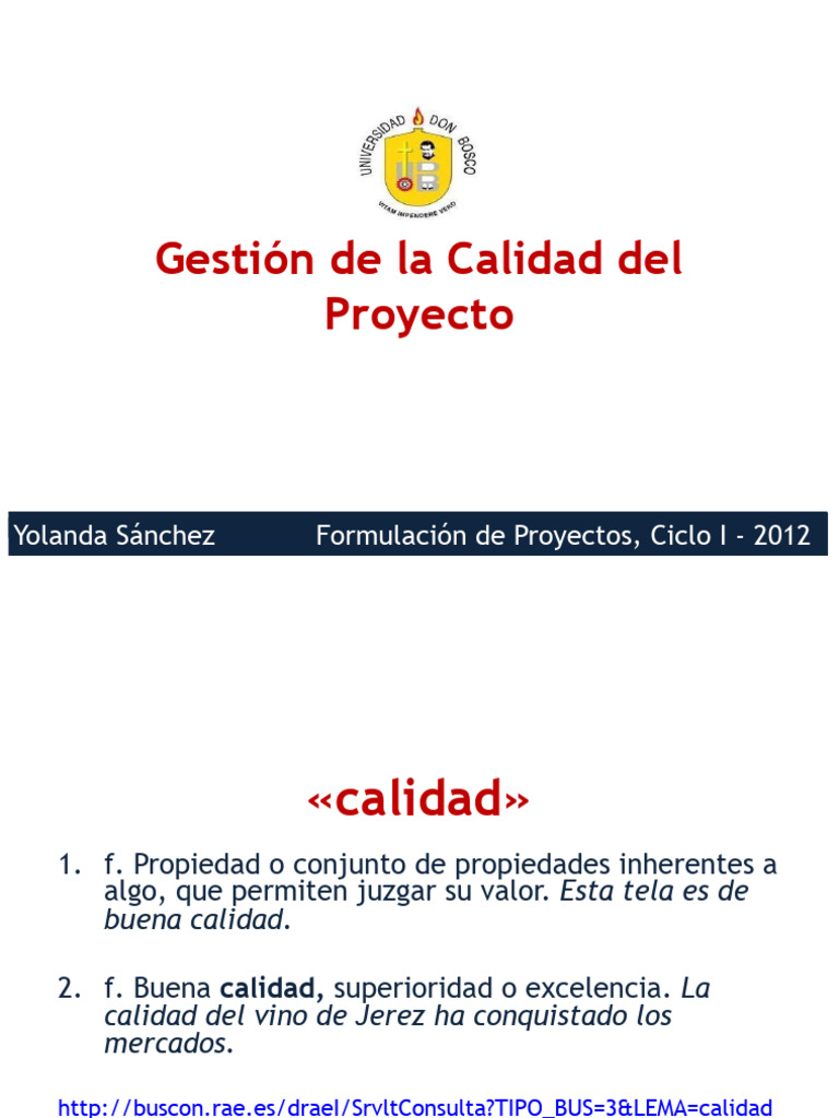 Segundo Parcial Admin Proyectos | PDF | Calidad (comercial) | Gestión de la calidad