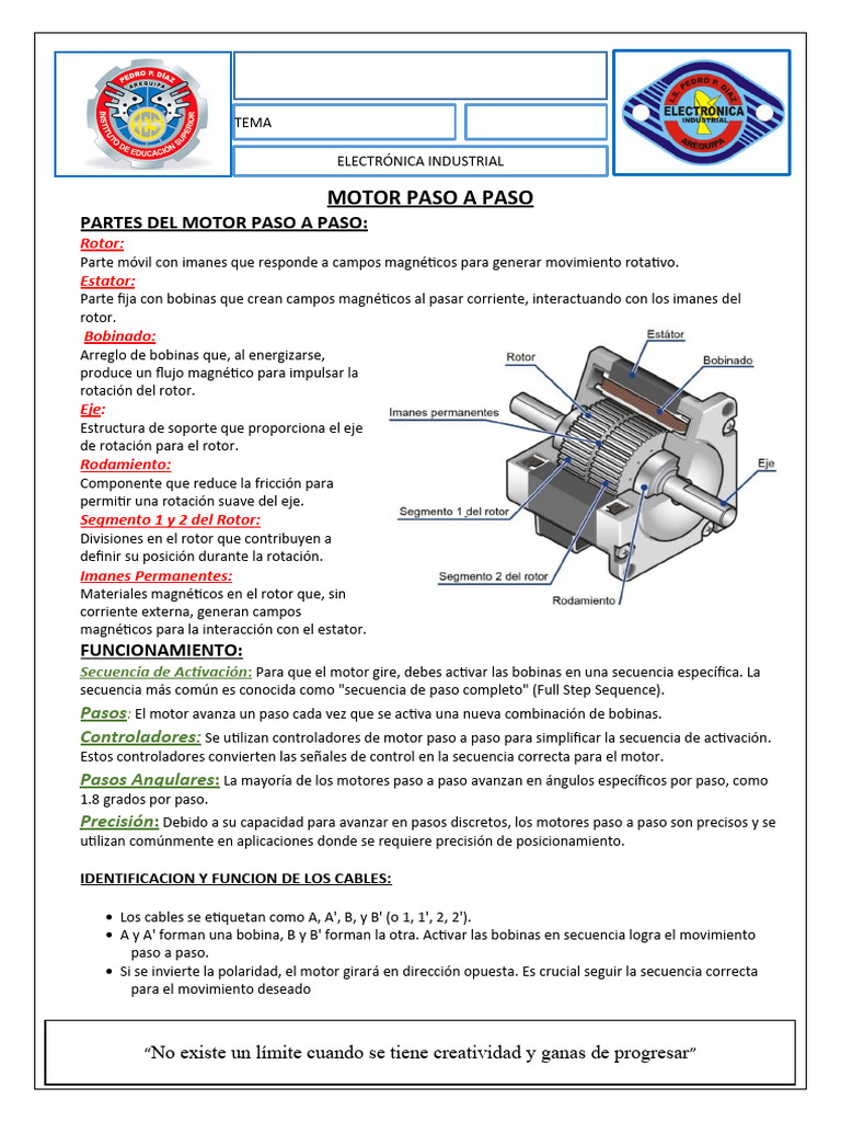 Motor Paso A Paso | PDF
