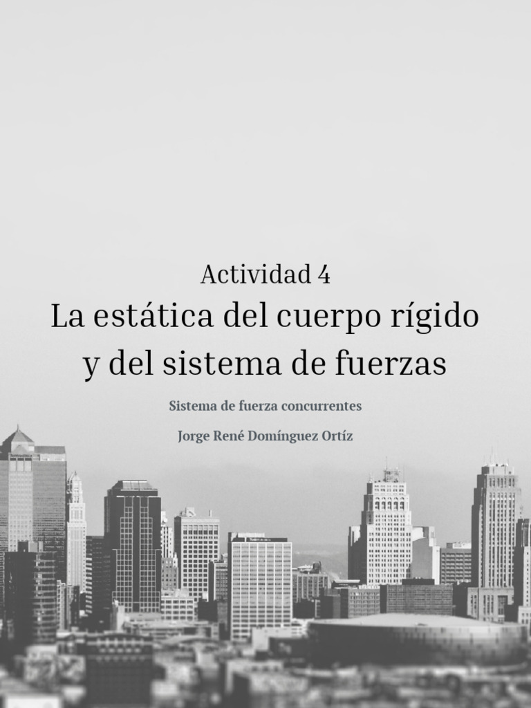 Actividad 4 | PDF | Fuerza | Vector Euclidiano