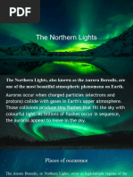 Aurora Borealis Quiz: Test Your Knowledge | PDF