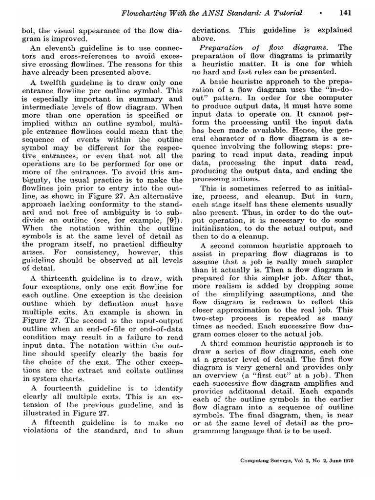 Flowcharting With The ANSI Standard - A Tutorial-páginas-21-Páginas-3 | PDF | Data | Computing