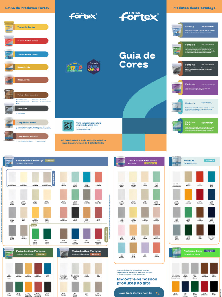 Fortex - Guia de Cores 2022 - Scanner | PDF