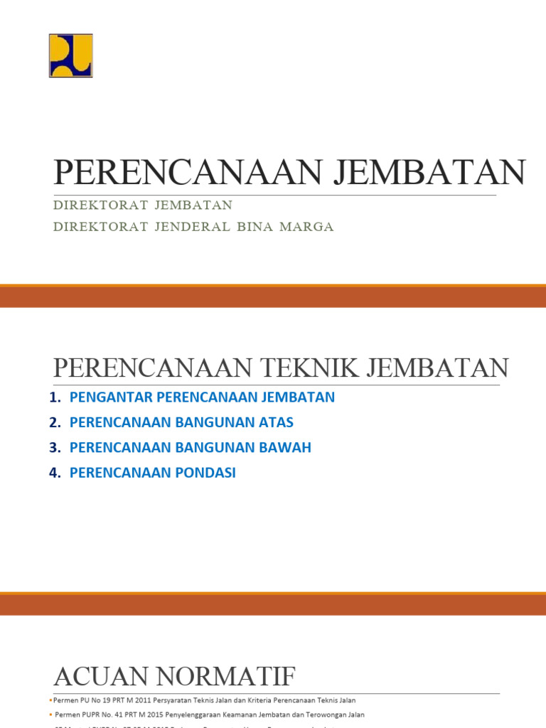 Perencanaan Jembatan | PDF | Teknologi & Rekayasa