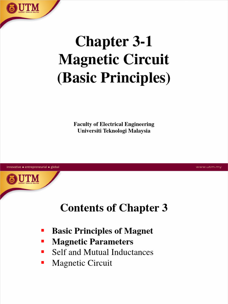 Chapter 3-1 (Week 11) - Magnetic Circuit (Basic Principles) - HM ... Chapter 3-1 (Week 11) - Magnetic Circuit (Basic Principles) - HM ...