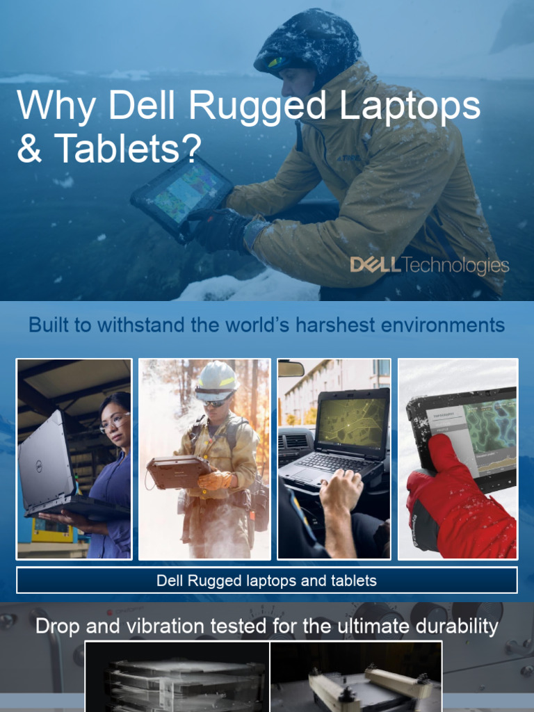Why Dell Rugged Tablets and Laptops | PDF | Laptop | Tablet Computer
