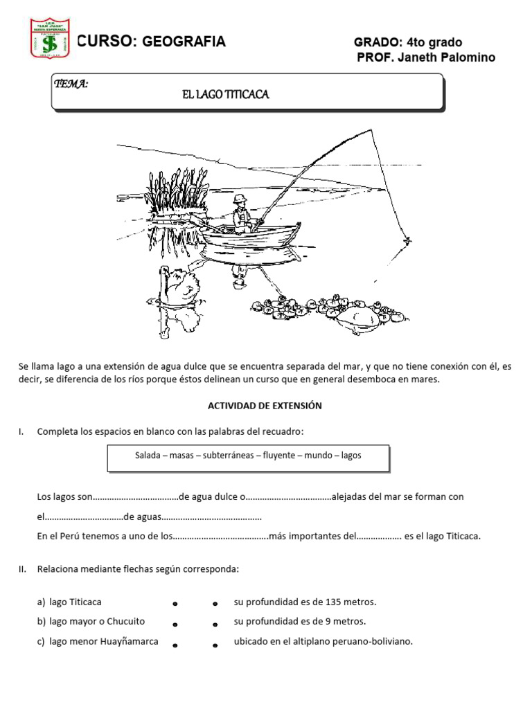 El Lago Titicaca 4to | PDF
