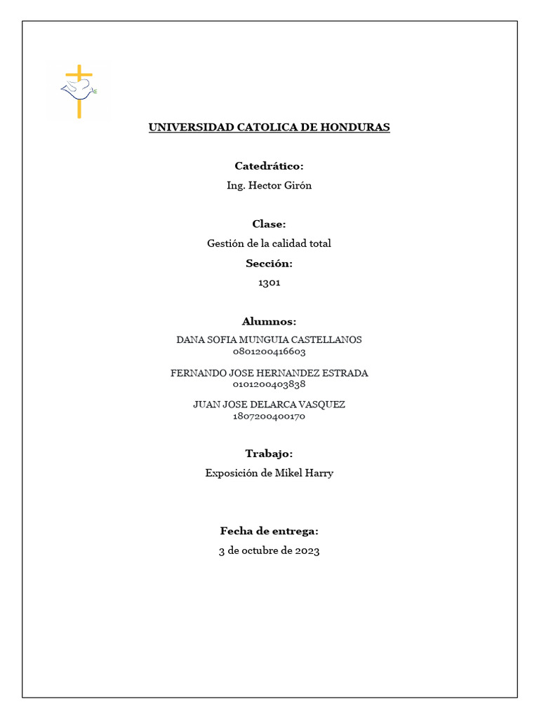 Mikel Harry | PDF | Six Sigma | Calidad (comercial)