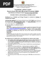 Grenada Passport Application Guide | PDF | Legal Guardian | Birth ...