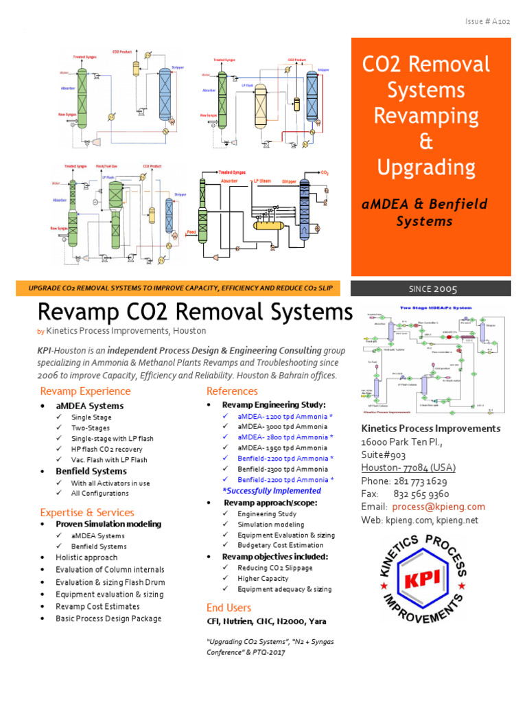 CO2 Removal Systems Upgrade Solutions | PDF | Physical Sciences