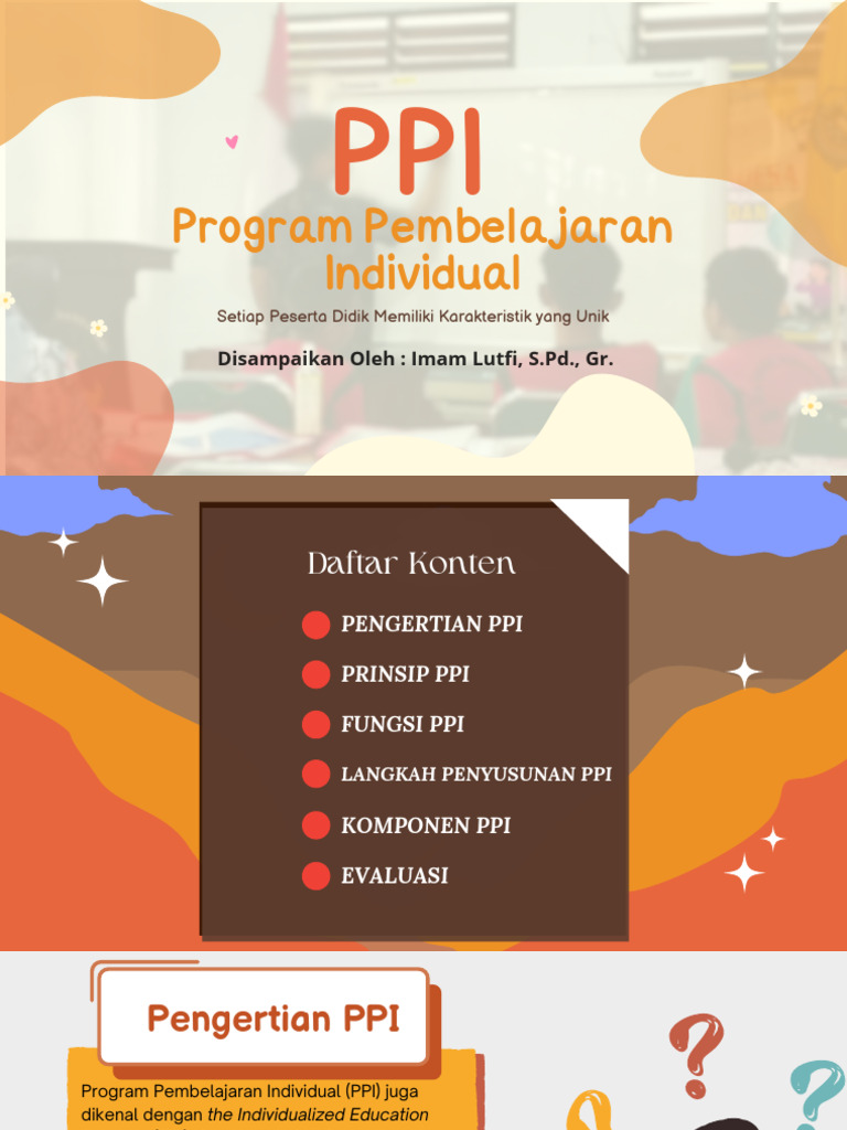Buku Saku Program Pembelajaran Individual | PDF | Karier & Perkembangan