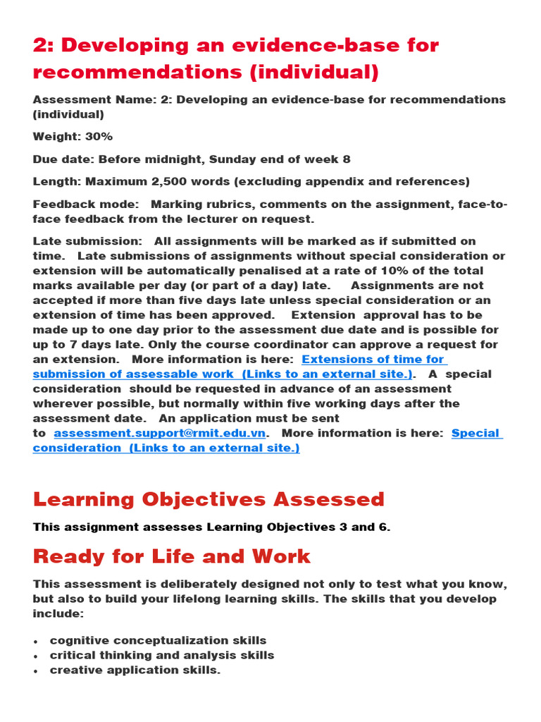 Assignment 2 - INSTRUCTIONS | PDF | Academic Integrity | Cognitive Science
