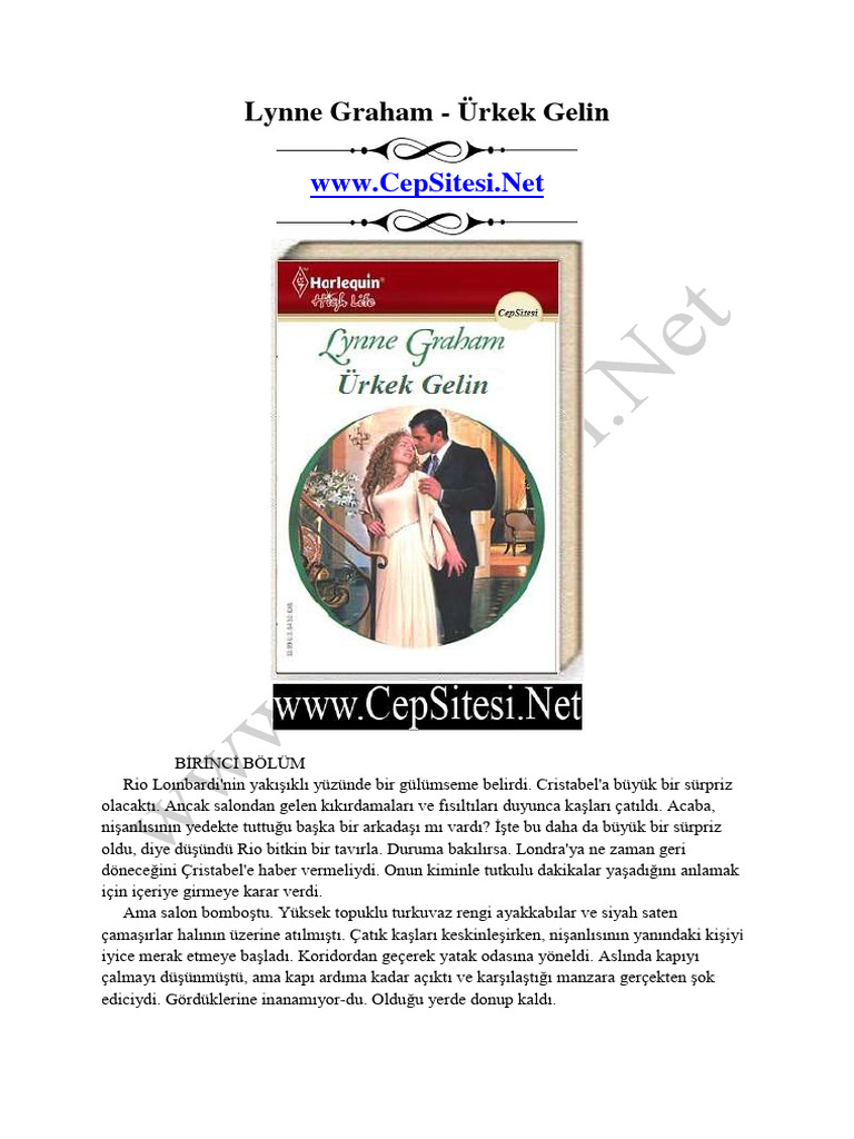 Lynne Graham 12 Ürkek Gelin Pdf