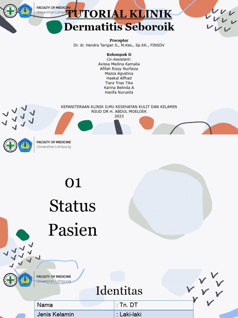 TUTORIAL KLINIK - DS - Dr. Hendra | PDF