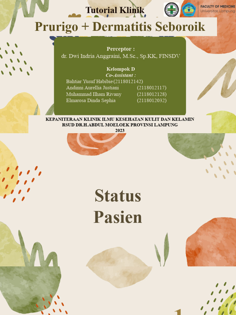 TK D Prurigo-Dermatitis Seboroik DR Dwi Indria | PDF