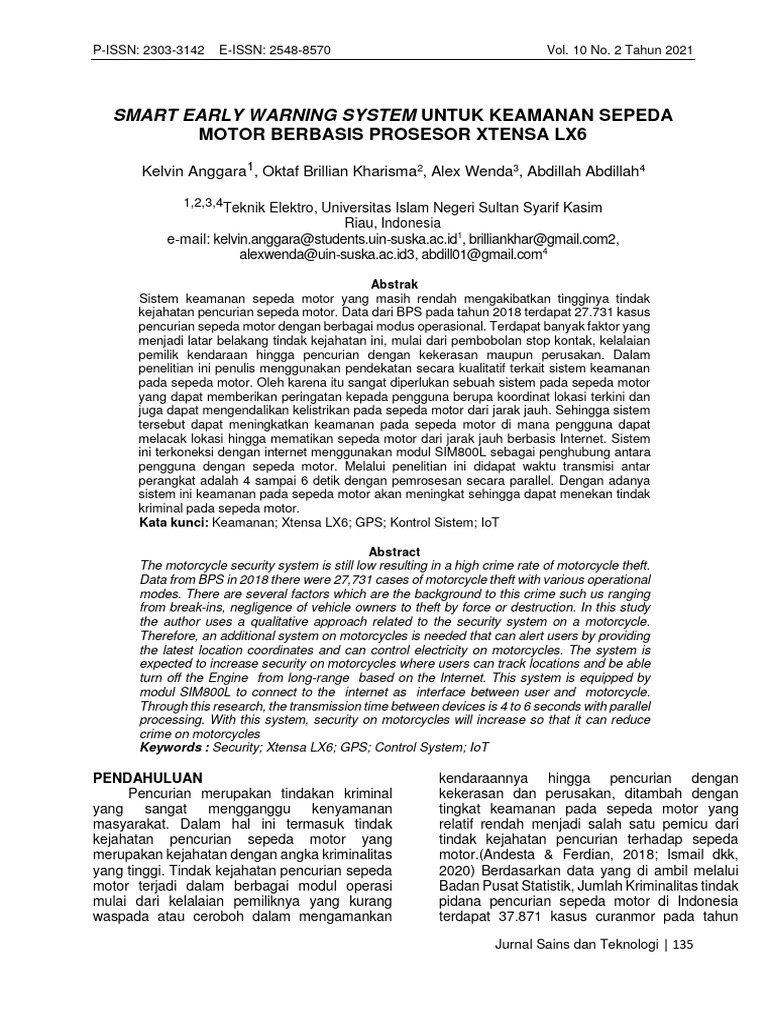 Aditra, 135-147 | PDF | Teknologi & Rekayasa