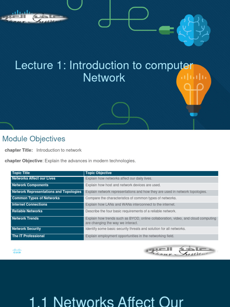 Lecture 01 | PDF | Computer Network | Network Topology