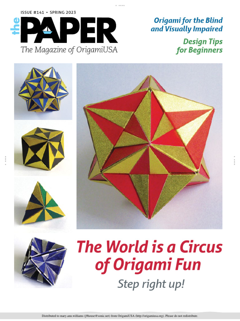 The Paper 141 | PDF | Origami | Visual Impairment