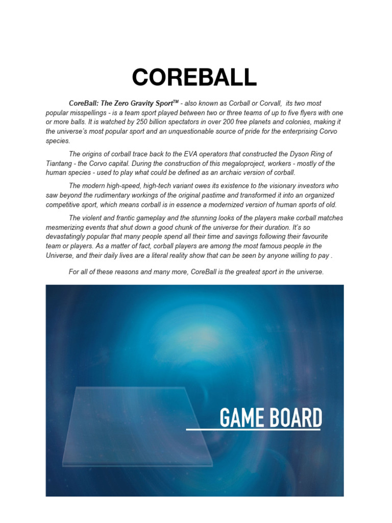 CoreBall - Core Rules (Beta) .En | PDF | Grappling