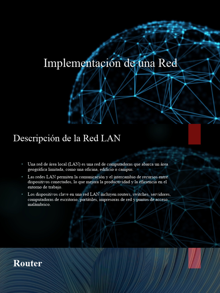 Presentación 2 | PDF | Red de computadoras | Enrutador (Computación)