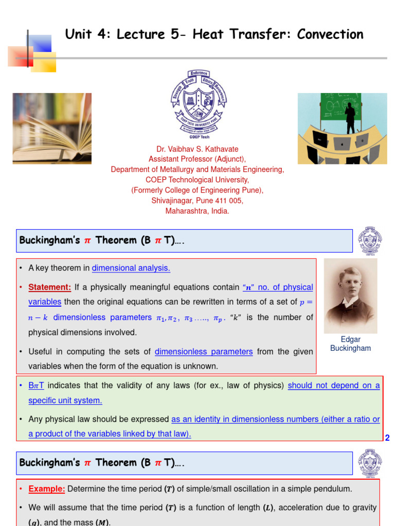 MT 21006 TP Unit 4 Lec 5 31 Oct 2023 | PDF | Mechanics | Physics