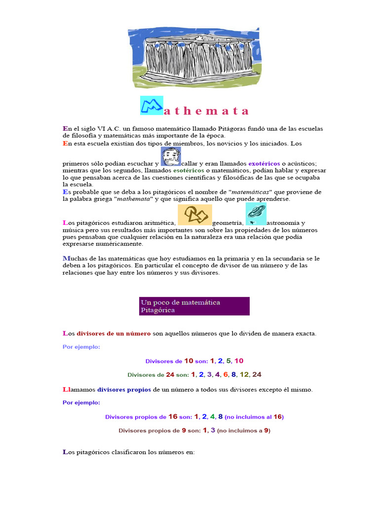 Athemata: Esotéricos | Descargar gratis PDF | Números | Matemáticas