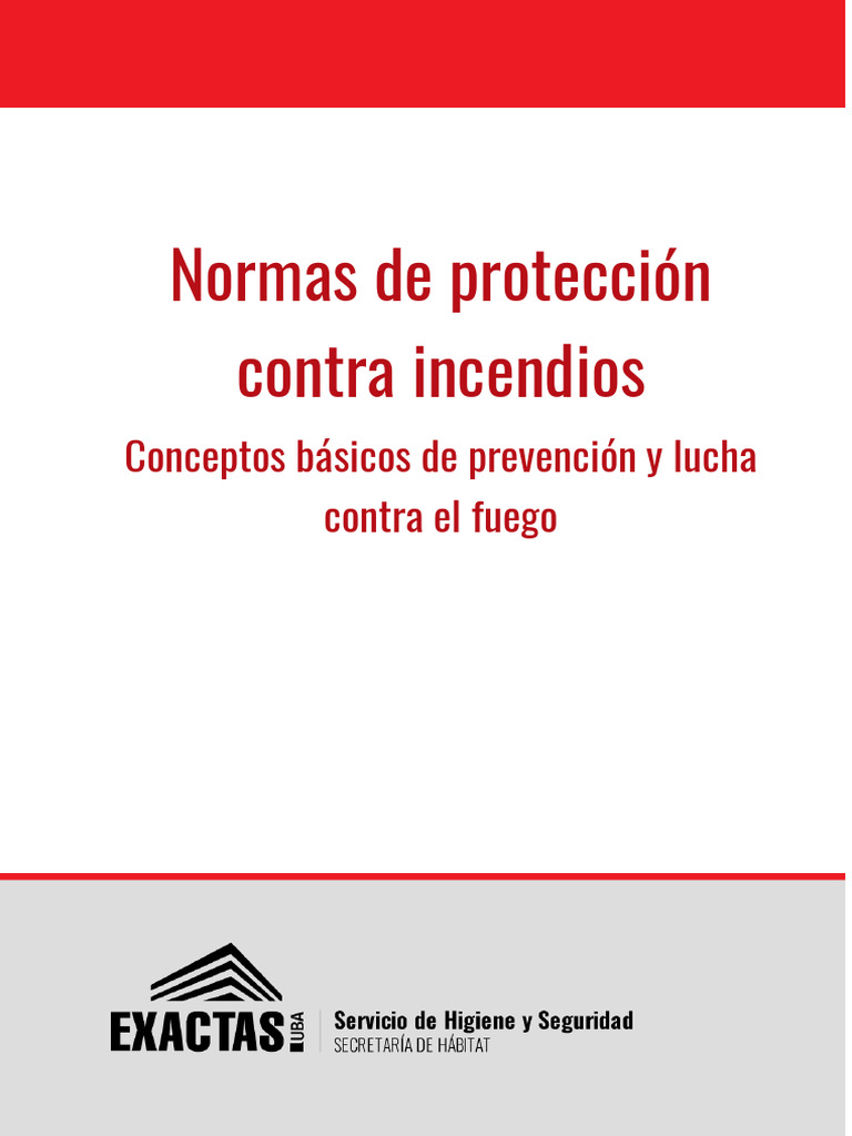 Normas de Protección Contra Incendios | PDF | Redox | Incendios
