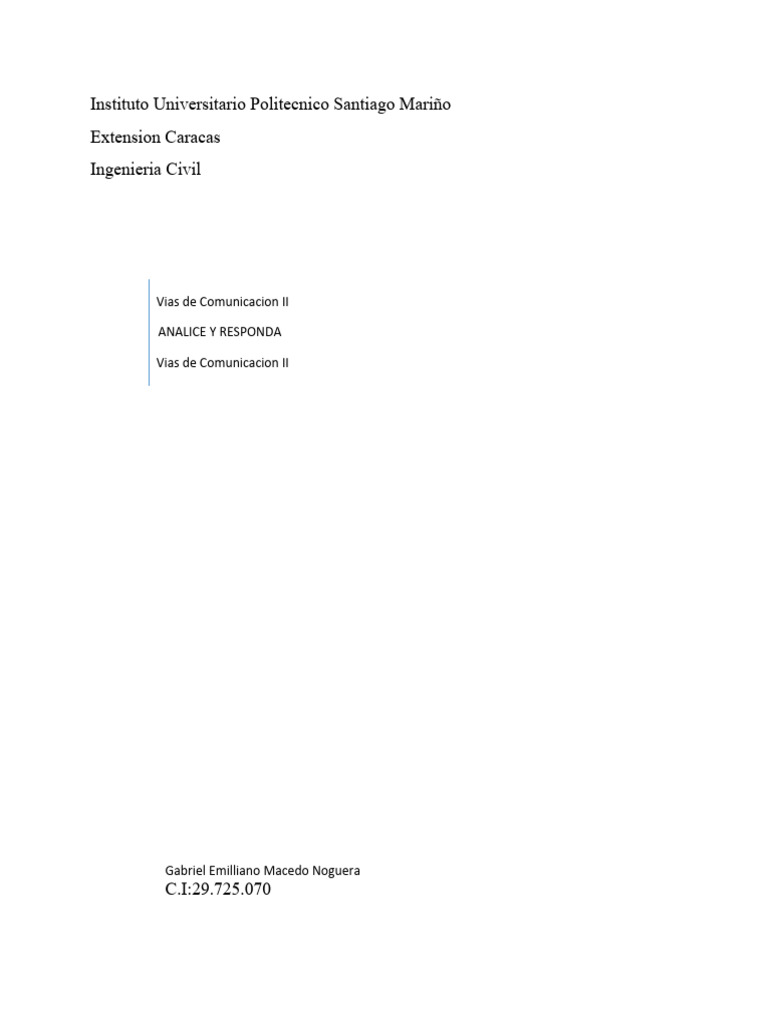 ANALICE Y RESPONDA Vias 2 2do Corte 20% | PDF